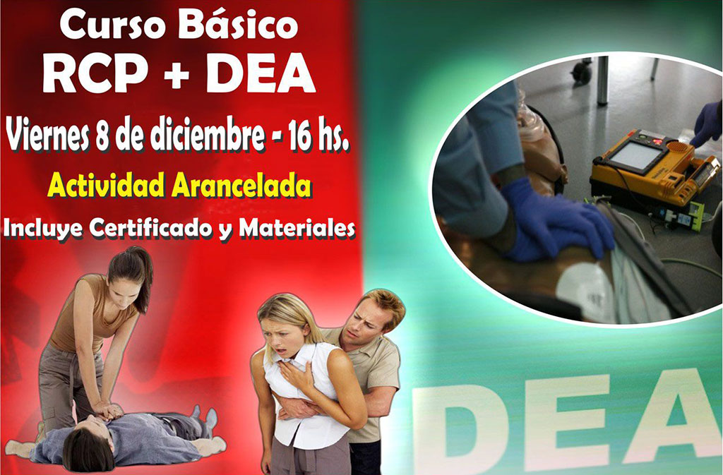 Curso RCP (Reanimación Cardio Pulmonar) y DEA (Desfibrilador Externo ...
