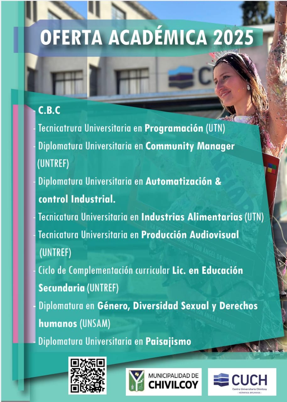 El CUCH lanzó su oferta educativa para el 2025 - DECHIVILCOY
